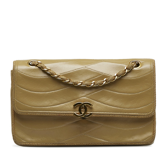 CHANEL | Bags | Chanel Small Wave Lambskin Flap Bag | Poshmark